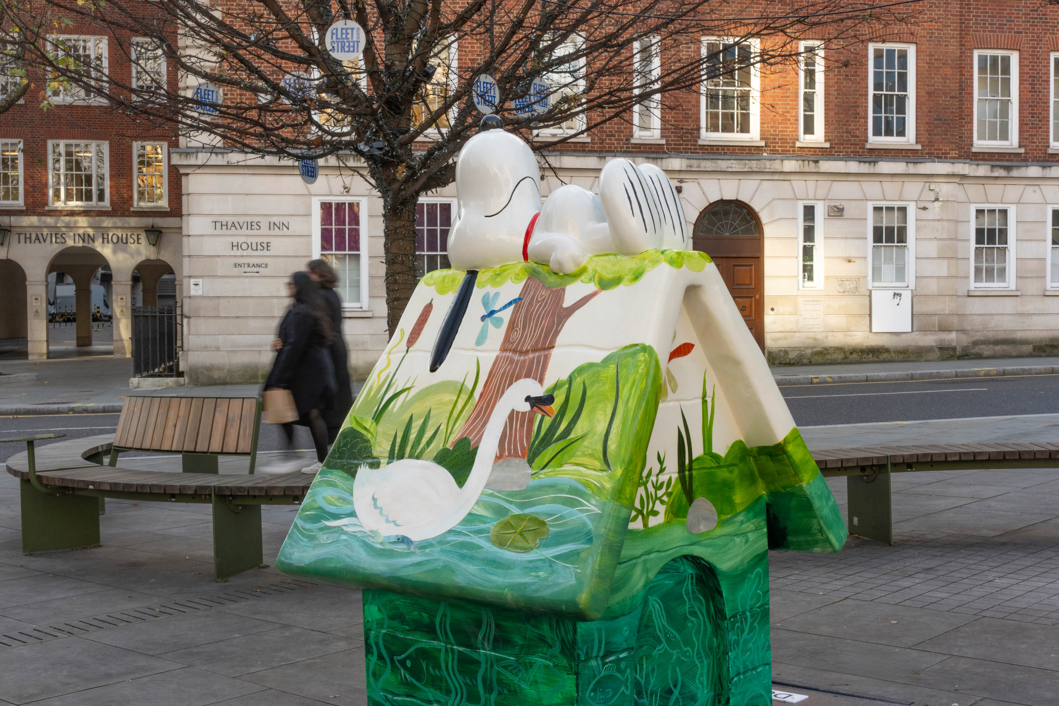 Snoopy Trail - Festive Fleet Street Quarter